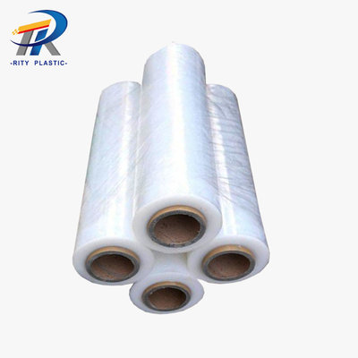 Hand Stretch Film Wrap 18" x 1500 ft LLDPE Clear Plastic Wrapping film supplier