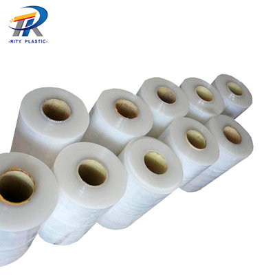 20 Micron LLDPE Pallet Wrap Stretch Film For Machine Use /hand use 5kgs net weight transparent stretch film supplier