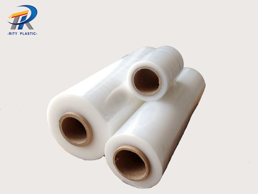 LLDPE transparent clear wrapping hand use plastic stretch film supplier