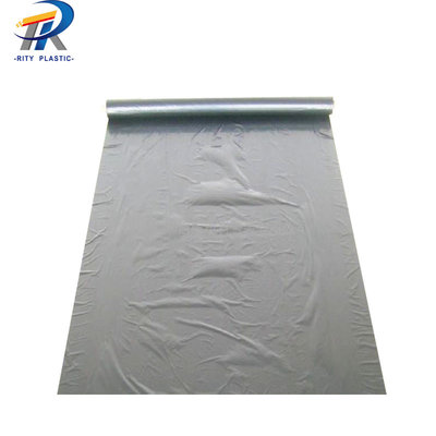 Agricultural Plastic Film Black&Silver Mulch Film PE Silver Shine Plastic Mulch Films supplier