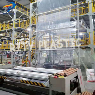 Plastic White Mulch Film for Agricultural Crops 10mic PE Mulch Film supplier