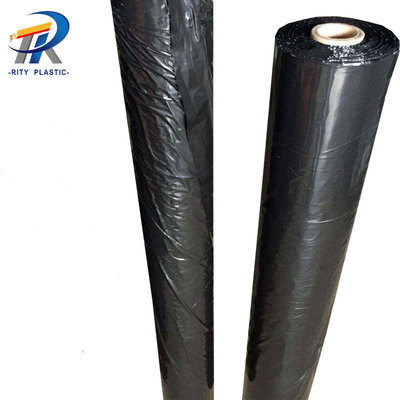 5-20mic PE Agricultural Black Mulch Film for weeding supplier