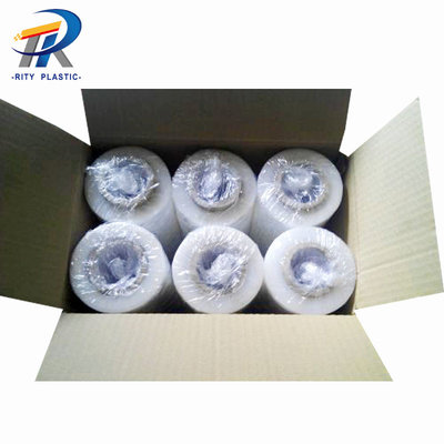 Free Sample 10-50mic Clear Plastic LLDPE Pallet Stretch Film Wrap supplier