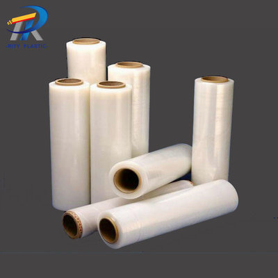 10~50 Micron Transparent Clear Customized LLDPE Stretch Film for Pallet Wrapping protecting from humidity supplier