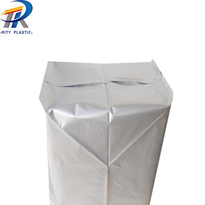 Customized laminated Flat Square Bottom Snack aluminium foil Food Packing bag supplier