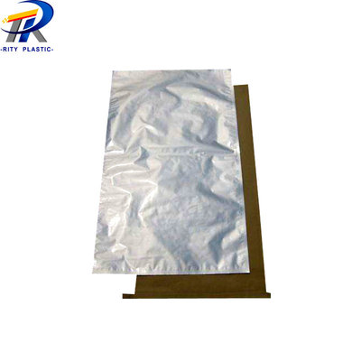 25kgs PP Materials packaging bag Clear Aluminum Foil Inner Bag vacuum bag supplier