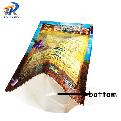 Anti-static stand up pouch Plastic bag for powder food Printing laminate bag with zipper supplier