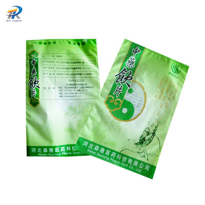PET/PE Customized Printing  Plastic Bag for Medicine factory supplier Medical for chinese pharmaceutical supplier