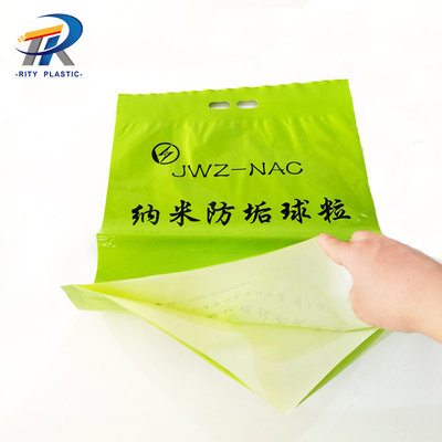 10 kgs PA/PE nylon heavy duty packaging bag high barrier printed laminate bag with portable handle supplier
