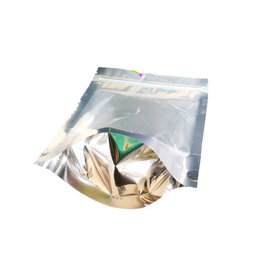 PET/VmPET/PE Plastic Bag With Zipper Transparent stand up pouch vacuum plastic bag supplier