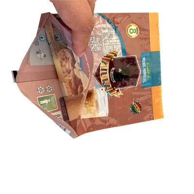 BOPP/PE 100mic printing plastic bag Matte film looks superior quality middle sealing packaging bag supplier