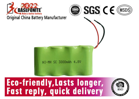 NiMH Sub C Sc high Capacity 3600mAh Rechargeable battery with UL,REACH listed