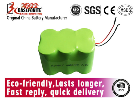 Rechargeable C Batteries, High Capacity 5000mAh NiMH C Size Battery, C Cell Battery, 4-Pack