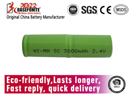 Top quality low and high temperature SC size NiMH rechargeable battery for Emergency lights