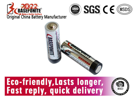 ZnMnO2 LR6 AA 1.5V Super Alkaline battery  made by Baseponite