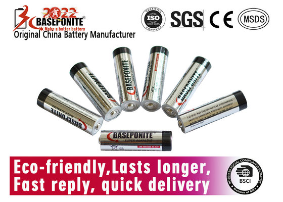 ZnMnO2 LR6 AA 1.5V Super Alkaline battery  made by Baseponite