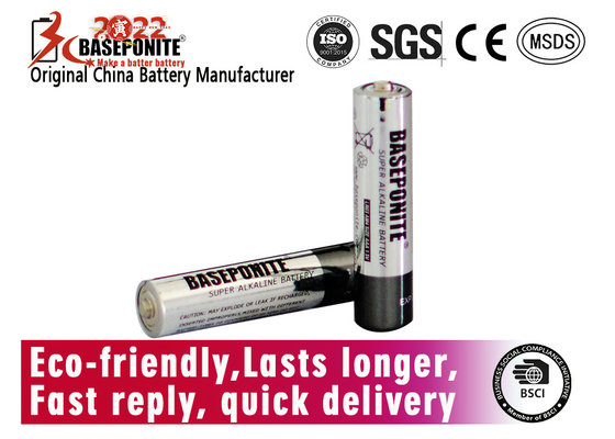 BASEPONITE AAA Alkaline Battery Super Power Premium LR03/AAA 1.5 Volts 20PCS Paper Pack