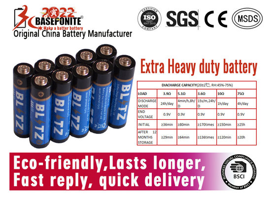 12 Pack AAA Batteries R03P UM-4 AAA Battery 1.5V Single Use Battery Triple A Batteries Carbon Zinc AAA Batteries