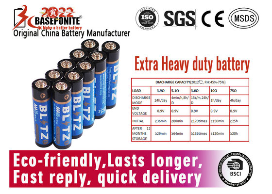 12 Pack AAA Batteries R03P UM-4 AAA Battery 1.5V Single Use Battery Triple A Batteries Carbon Zinc AAA Batteries