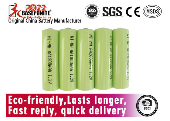 Rechargeable AA NiMH Batteries,AA-size NiMH batteries with UL,REACH listed