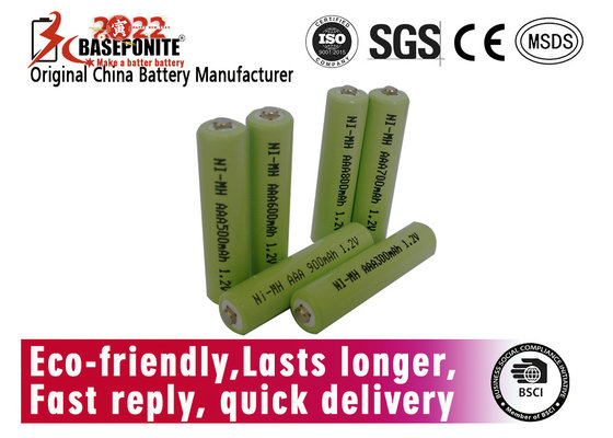 Google Rechargeable AAA Batteries, NiMH, 800 mAh, Pre-Charged with UL,REACH listed
