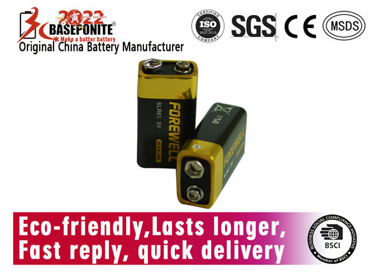 Amazon hot selling FOREWELL Max energy 6LF22/6LR61/9V Ultra Alkaline battery