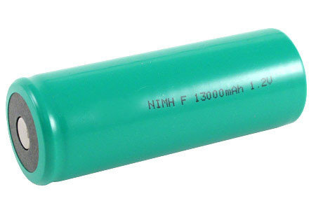 NiMH Rechargeable Cell: 1.2 V 13Ah (F-Size)