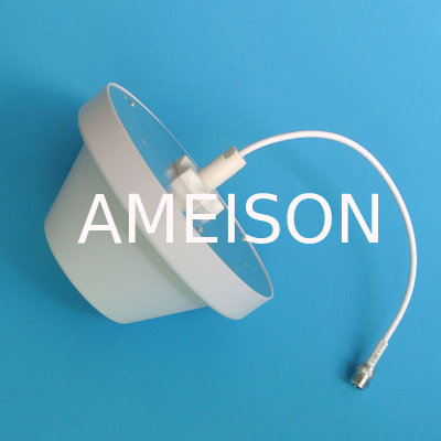 Indoor 4g LTE WiFi Omnidirectional Ceiling Antenna 698 - 2690MHz 3/5 DBi