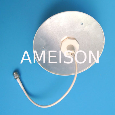 Indoor 4g LTE WiFi Omnidirectional Ceiling Antenna 698 - 2690MHz 3/5 DBi