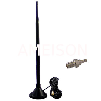 900 MHz 3 DBi Omnidirectional Mag Mount Antenna / Magnetic Base Antenna