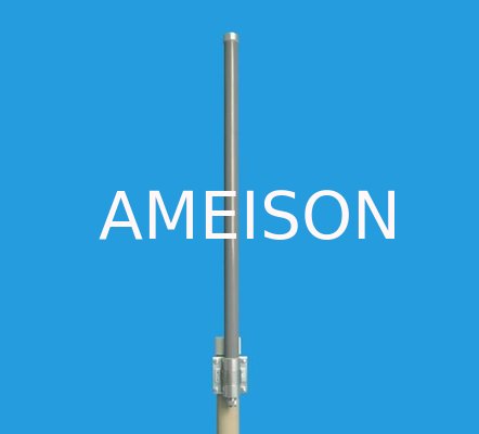 AMEISON Antenna Manufacturer 428-438MHz 5dBi Outdoor Omni Fiberglass UHF RFID ISM 433.92mhz antenna