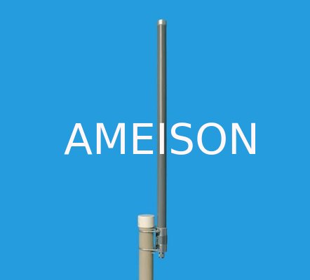 AMEISON Antenna Manufacturer 428-438MHz 5dBi Outdoor Omni Fiberglass UHF RFID ISM 433.92mhz antenna