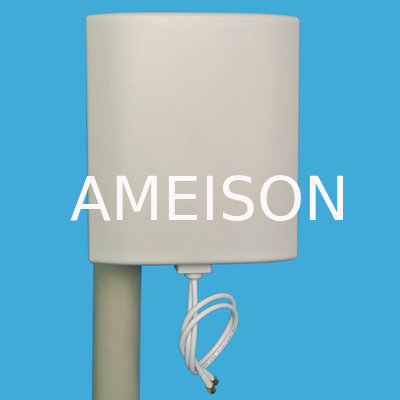 Mimo 4G LTE External Flat Panel Wifi Antenna 1.8-2.7GHz 9dBi Dual Polarization