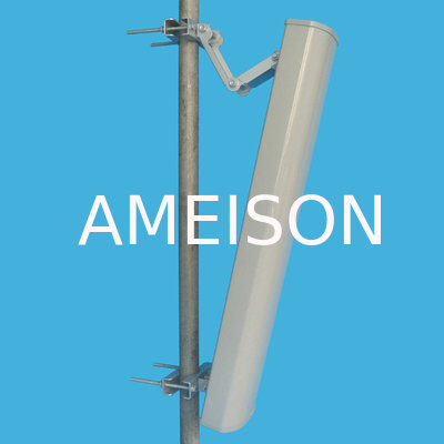 Outdoor Directional Repeater Sector Panel 3G Antenna 17 DBi For Base Station