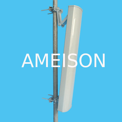 Outdoor Directional Repeater Sector Panel 3G Antenna 17 DBi For Base Station