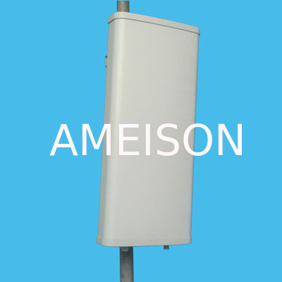 10/12dBi Dual Polarized Base Station Panel Antenna , 4g Lte External Antenna