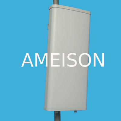 10/12dBi Dual Polarized Base Station Panel Antenna , 4g Lte External Antenna