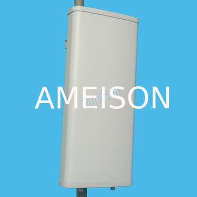 10/12dBi Dual Polarized Base Station Panel Antenna , 4g Lte External Antenna