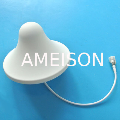 High Gain Indoor Dual Band Omni Antenna 698-2700MHz 3dBi Ceiling Mount
