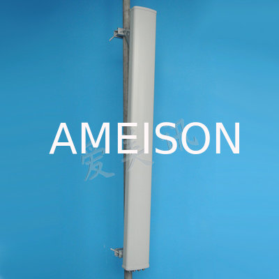 90 Degree Sector Base Station Panel Antenna , Wifi Internet Antenna Dual Band