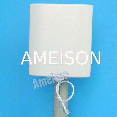 1100-1300MHz 10dBi Patch Flat Panel Antenna , 1.2ghz High Gain Antenna