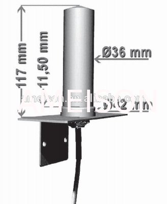 450-470MHz 3 DBi Indoor Outdoor Mini Omni Cdma Antenna Strong Anti - Interference