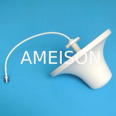 Omni Directional Ceiling Dome Antenna , CDMA / PCS / 3G / WLAN Phone External Antenna