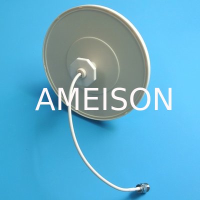 Omni Directional Ceiling Dome Antenna , CDMA / PCS / 3G / WLAN Phone External Antenna