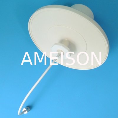 Omni Directional Ceiling Dome Antenna , CDMA / PCS / 3G / WLAN Phone External Antenna