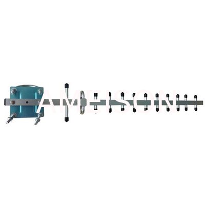 12 Elements 650 - 850 MHz Directional Yagi Antenna , Digital Indoor Tv Antenna