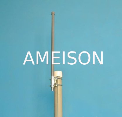 Omnidirectional Fiberglass Uhf Rfid GSM Antenna 902-928MHz 6dBi Outdoor Use