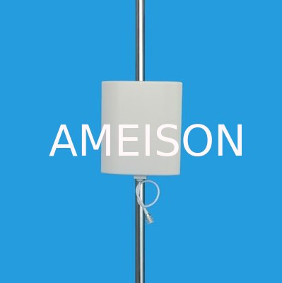 UHF RFID LTE Sector Panel Antenna , 6dBi Directional Wall Mount Flat Patch Panel