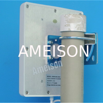 902-928 MHz 8dBi UHF RFID Antenna , Wall Mount Flat Patch Panel Antenna