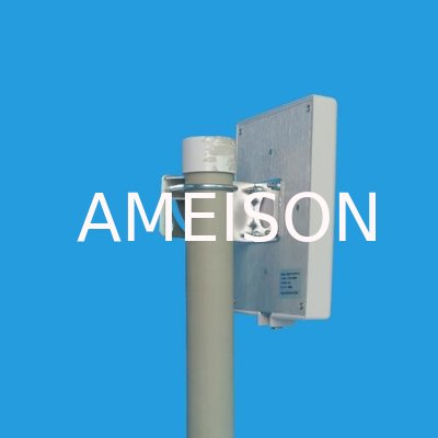 6dBi Directional Flat Panel UHF RFID Antenna 433mhz Wall Mount Outdoor / Indoor